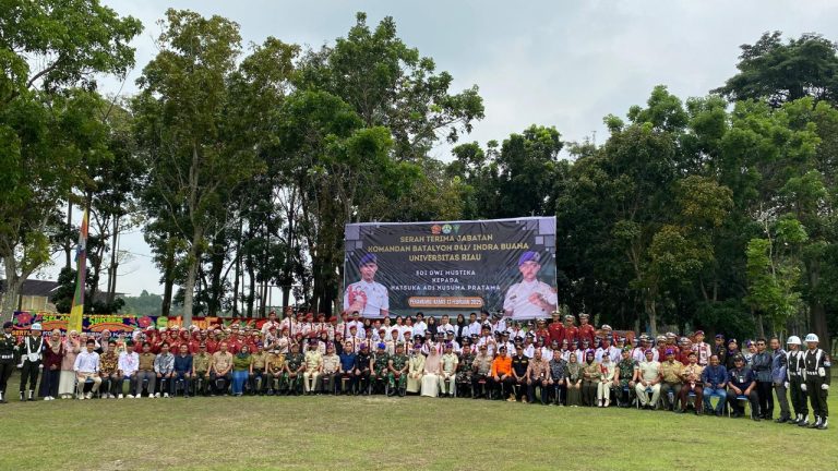 Serah Terima Jabatan Komandan Menwa Periode 2024/2025